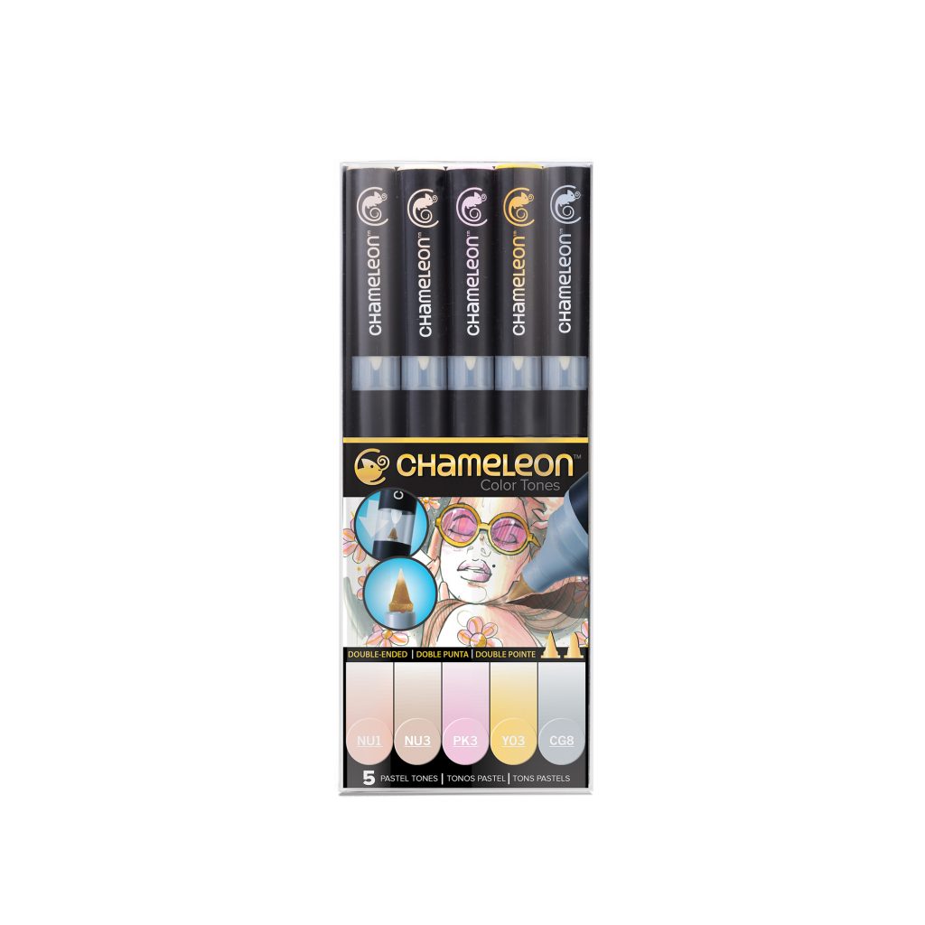CHAMELEON 5 PEN SET PASTEL - Art4Heart